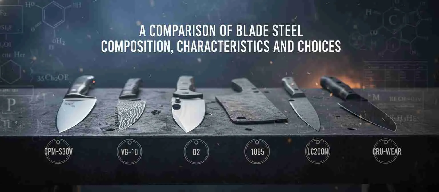 A Comparison of Blade Steel Composition, Characteristics, and Choices ...